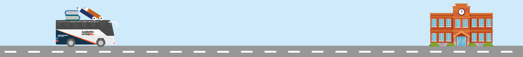 Great value school trip coach hire | Middle of the day travel