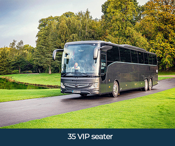 VIP Coaches | 24-38 Seater | UK wide | Luxury Coach hire